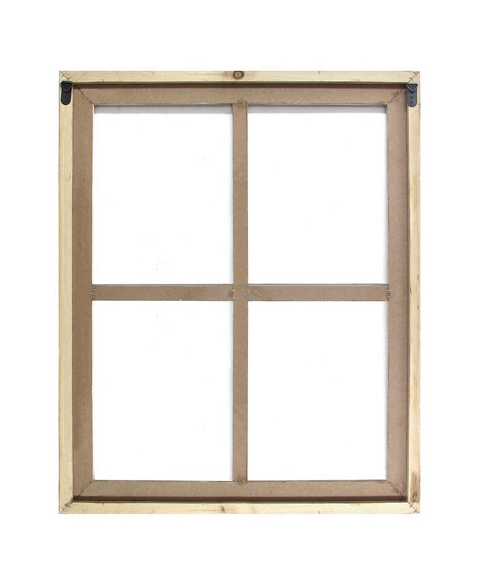 Stratton Home Décor Stratton Home Decor Distressed White Faux Window ...