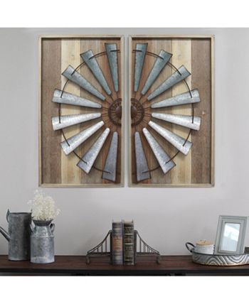 Stratton Home Décor Stratton Home Decor Windmill Wall Decor - Macy's