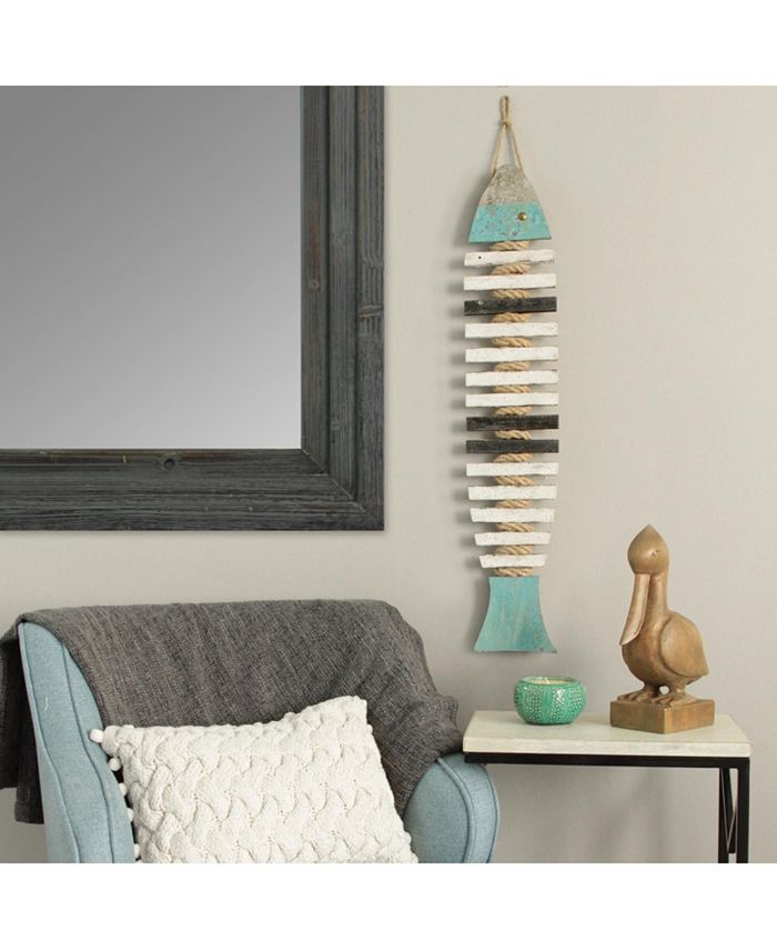 Stratton Home Décor Stratton Home Decorative Fish Bone Wall Decor - Macy's