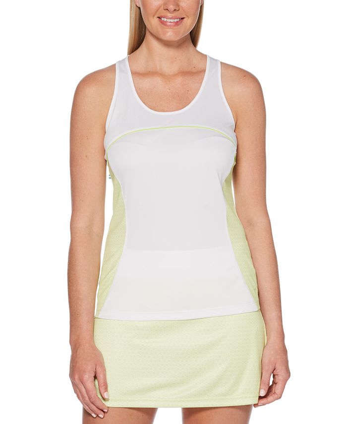 PGA TOUR Grand Slam Printed Tennis Tank Top - Macy's