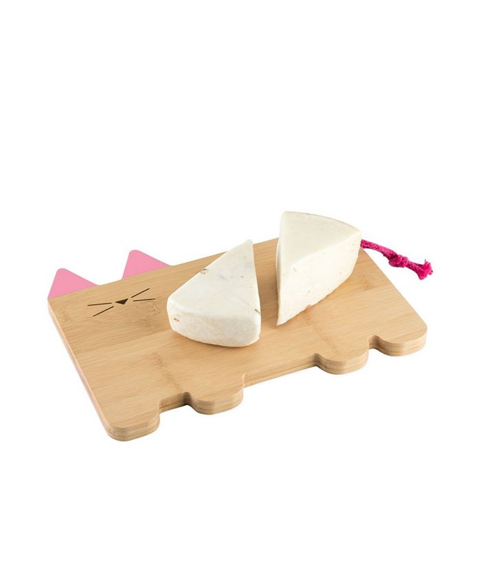 TrueZoo Cat Cheese board - Macy's