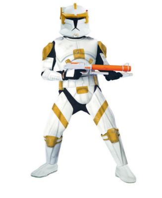 Buy Seasons Men's Star Wars Deluxe Clonetrooper Commander Cody Costume ...