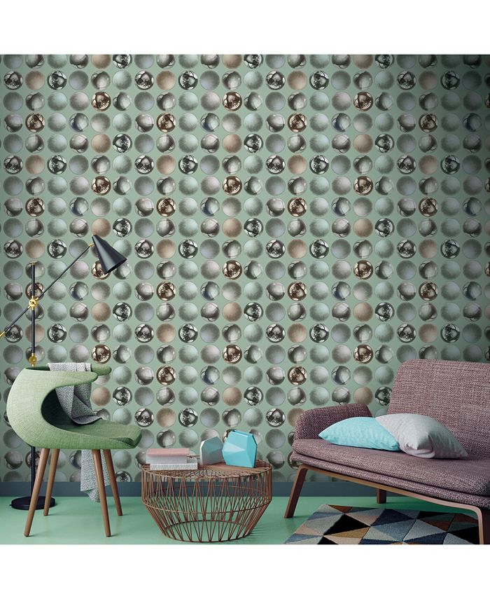 Sirpi 27" x 396" Mattel Sphere Wallpaper - Macy's