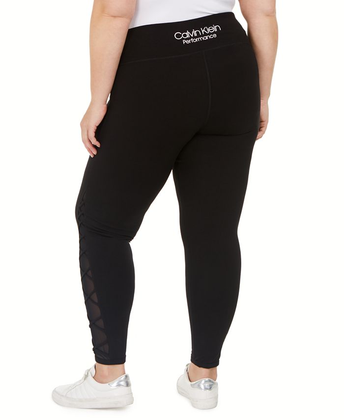 Calvin Klein Plus Size Criss Cross Legging Macys