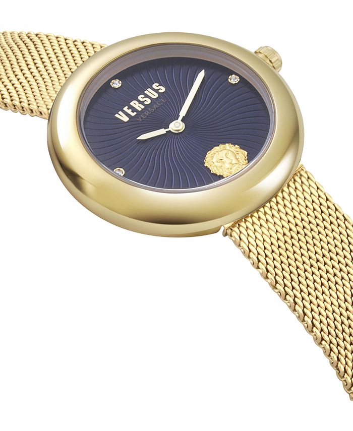 Versus Versace Versus by Versace Women's Léa Gold-Tone Stainless Steel ...