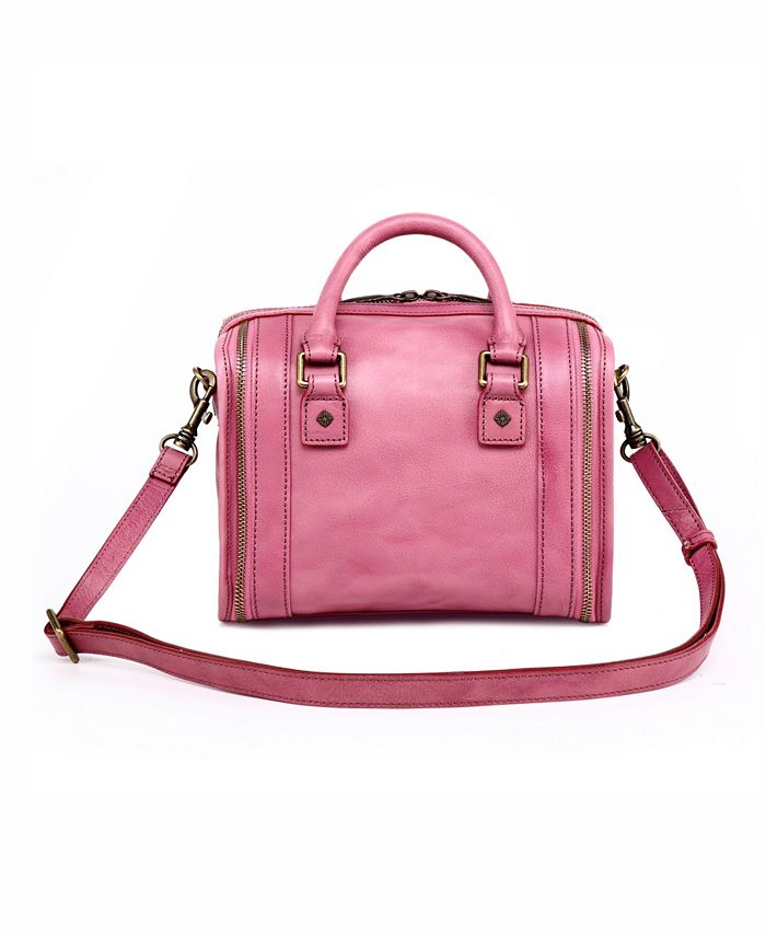 OLD TREND Women's Genuine Leather Mini Trunk Crossbody Bag - Macy's