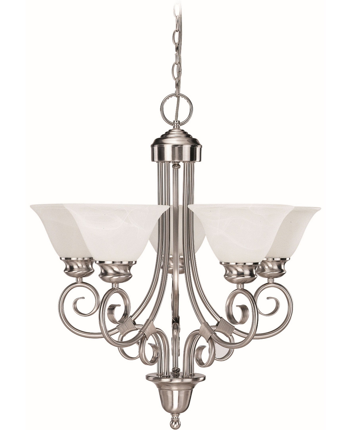 Click here for Volume Lighting Troy 5-Light Hanging Chandelier -... prices