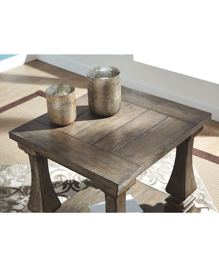 Signature Design By Ashley Ashley Furniture Johnelle End Table - Macy's