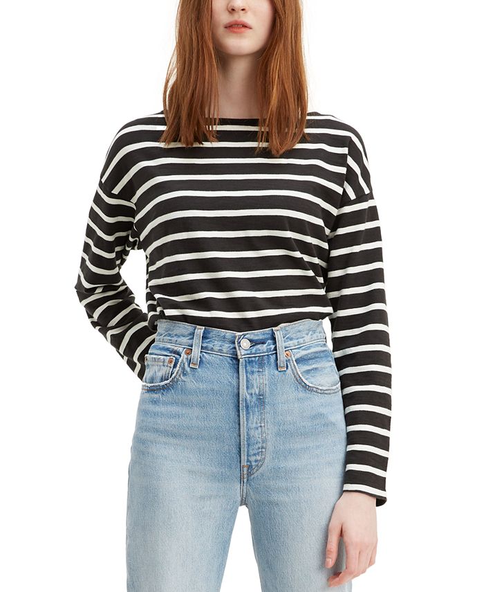Levi's Women's Cora Cotton Sailor T-Shirt - Macy's