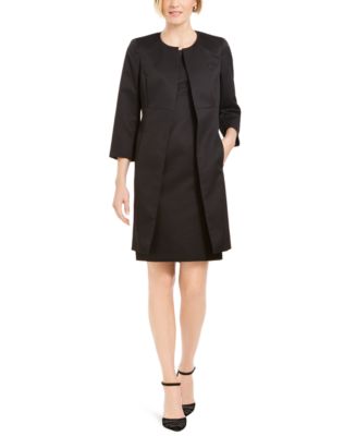 Le Suit Textured Dress Suit - Macy's