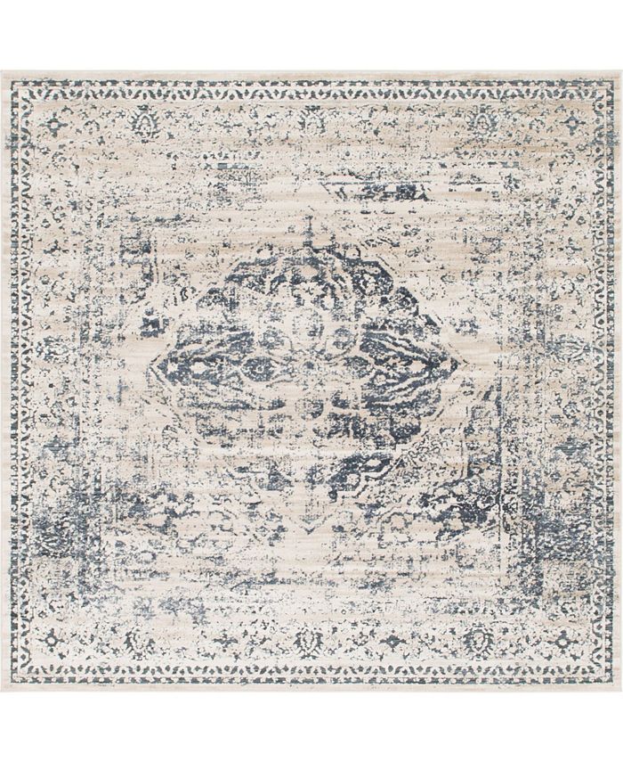 Bayshore Home Odette Ode2 Dark Blue Area Rug Collection & Reviews ...