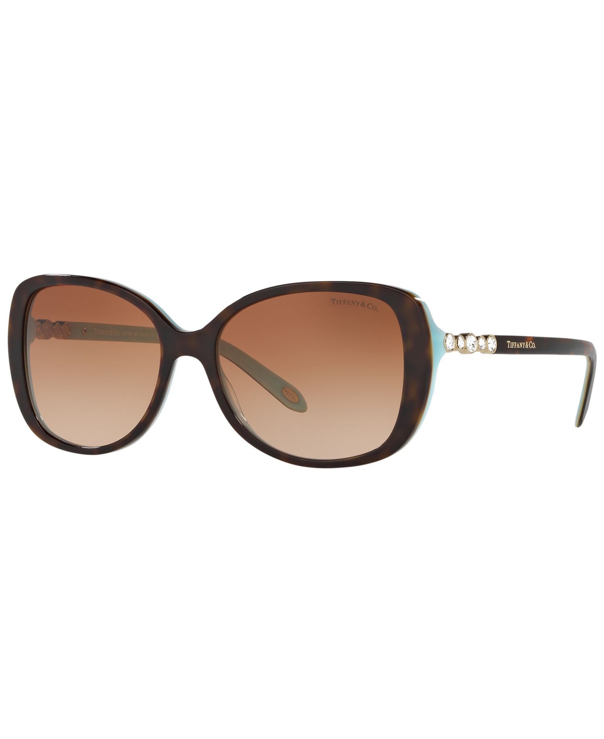 Click here for Tiffany & Co. Womens Sunglasses  TF4121B - HAVANA/... prices