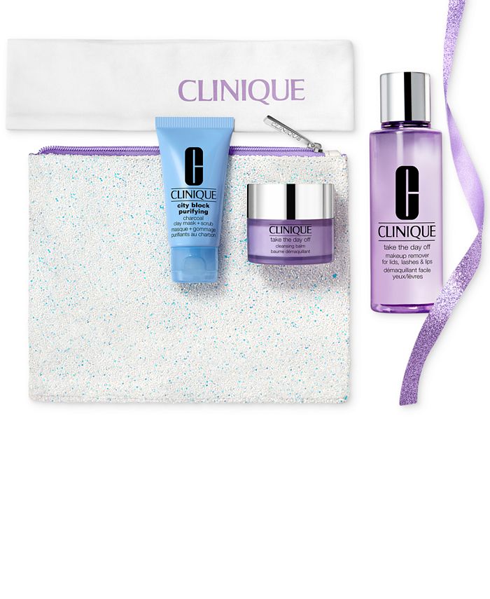 Clinique 5-Pc. Cleansing By Clinique Set - Macy's Clinique 5-Pc. Cleansing By Clinique Set - Macy's