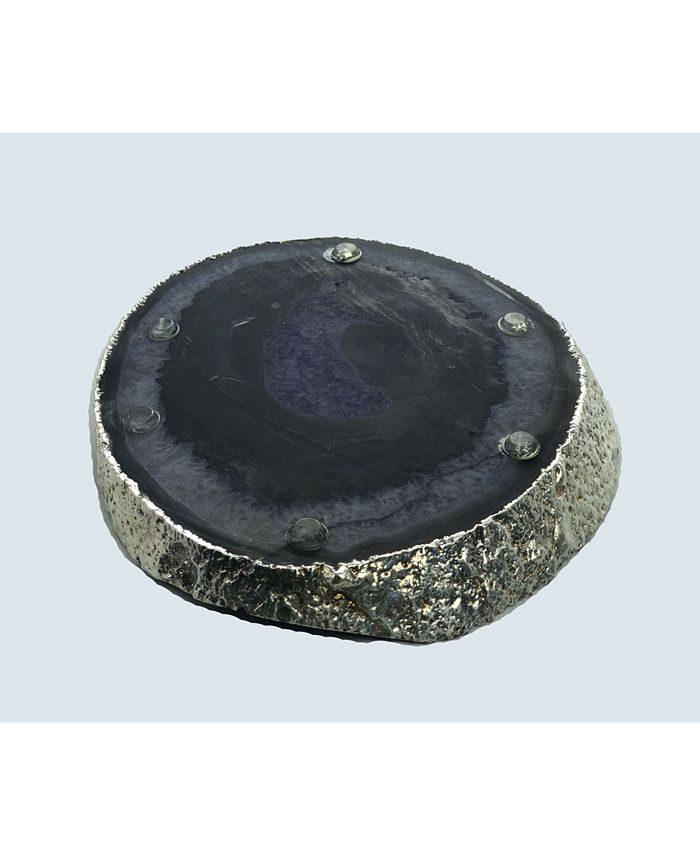 Nature's Decorations - Thick Large Agate Trivet - Macy's