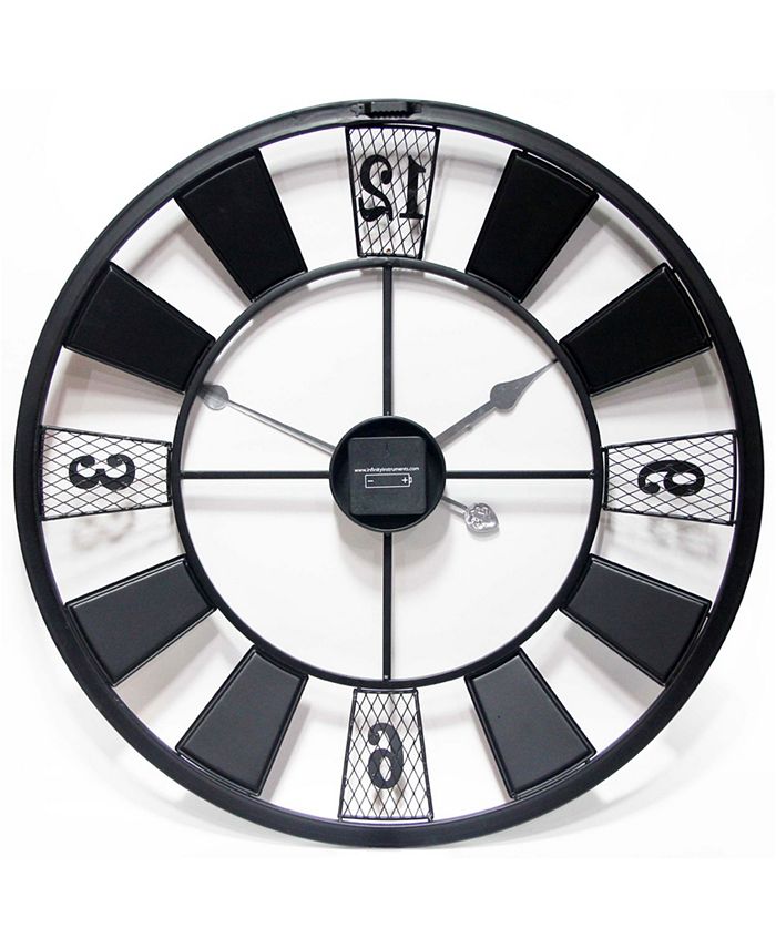 Infinity Instruments Decorative Wall Clock - Macy's