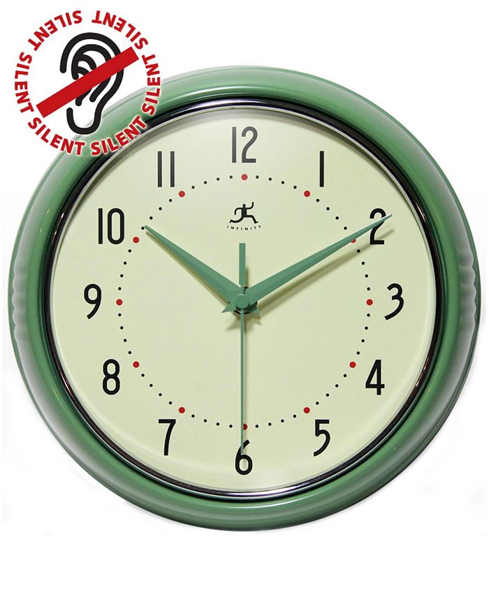 Infinity Instruments Round Wall Clock - Macy's