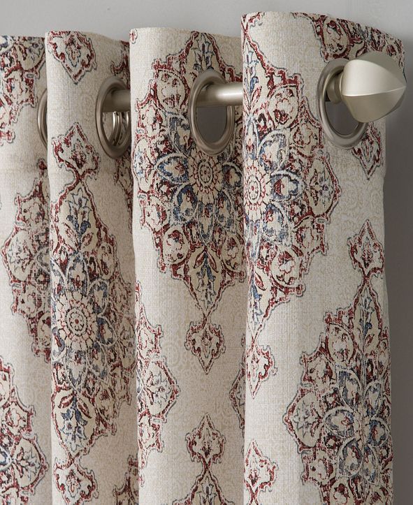 Windham Weavers Zia 50" x 63" Medallion Print Window Panel & Reviews ...