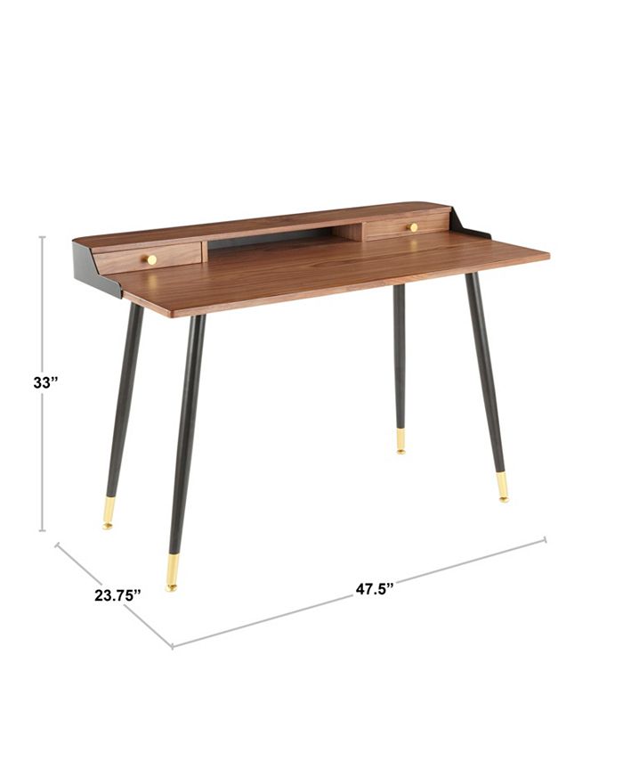 Lumisource Harvey Desk - Macy's