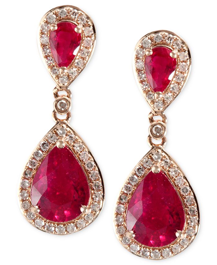 EFFY Collection Rosa by EFFY® Ruby (2-5/8 ct. t.w.) and Diamond (1/3 ct ...