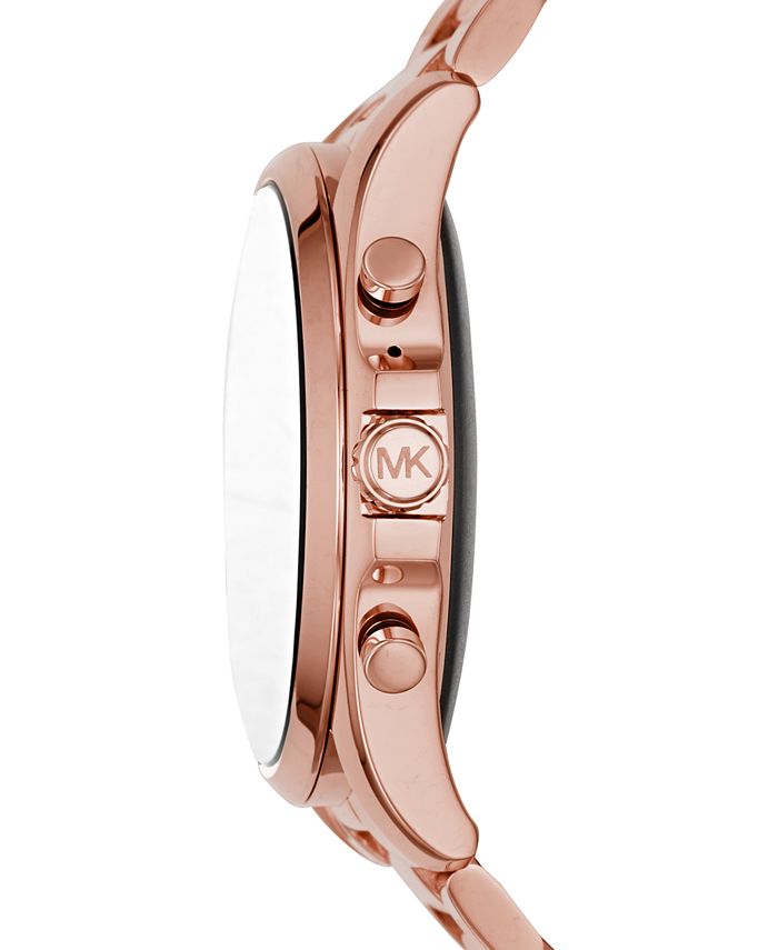 Michael Kors Access Gen 5 Bradshaw Rose Gold-Tone Stainless Steel ...