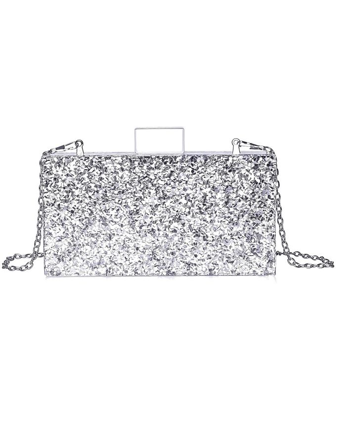 Milanblocks Confetti Acrylic Clutch Handbag - Macy's