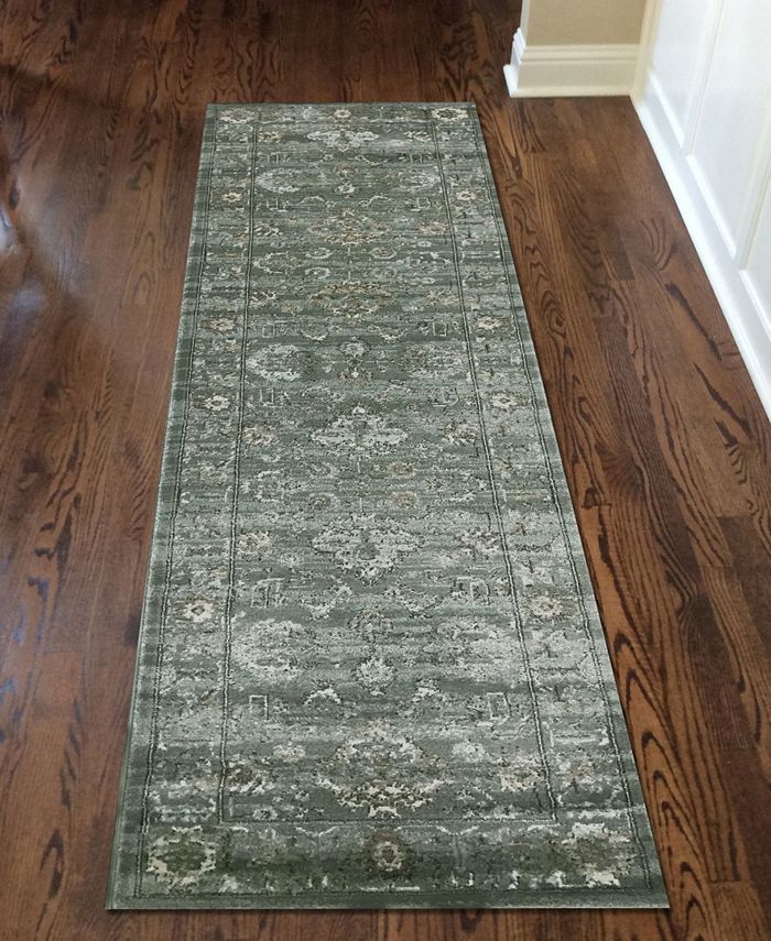 KM Home Cantu Green Area Rug Collection - Macy's
