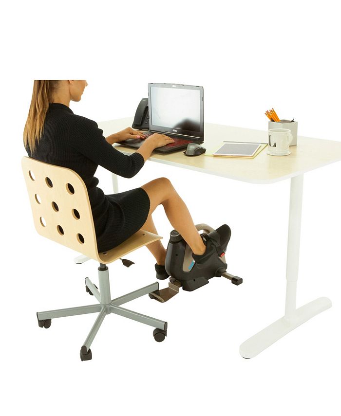 Exerpeutic 900 Exerwork Bluetooth Under Desk Exercise Bike - Macy's