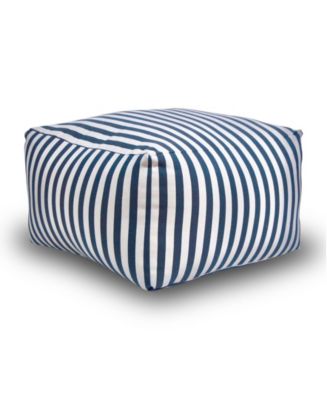 Savvy Chic Living Large Square Pillow Poufette - Macy's