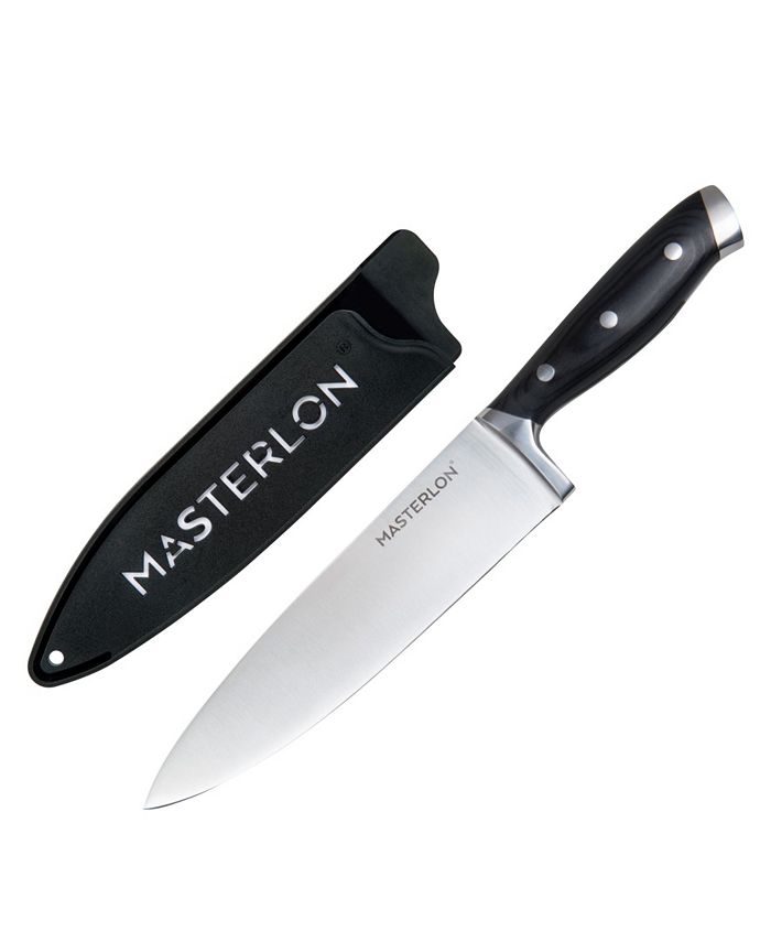 MasterPan MasterLon Triple Rivet Collection Chef's Knife Stainless ...