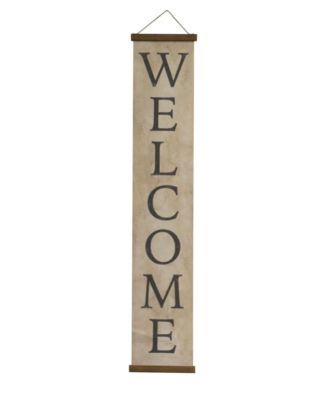 TX USA Corporation Welcome Canvas Banner - Macy's
