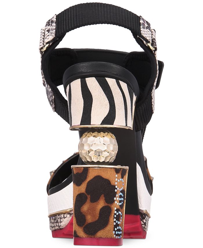 bebe Collab Platform Dress Sandals - Macy's