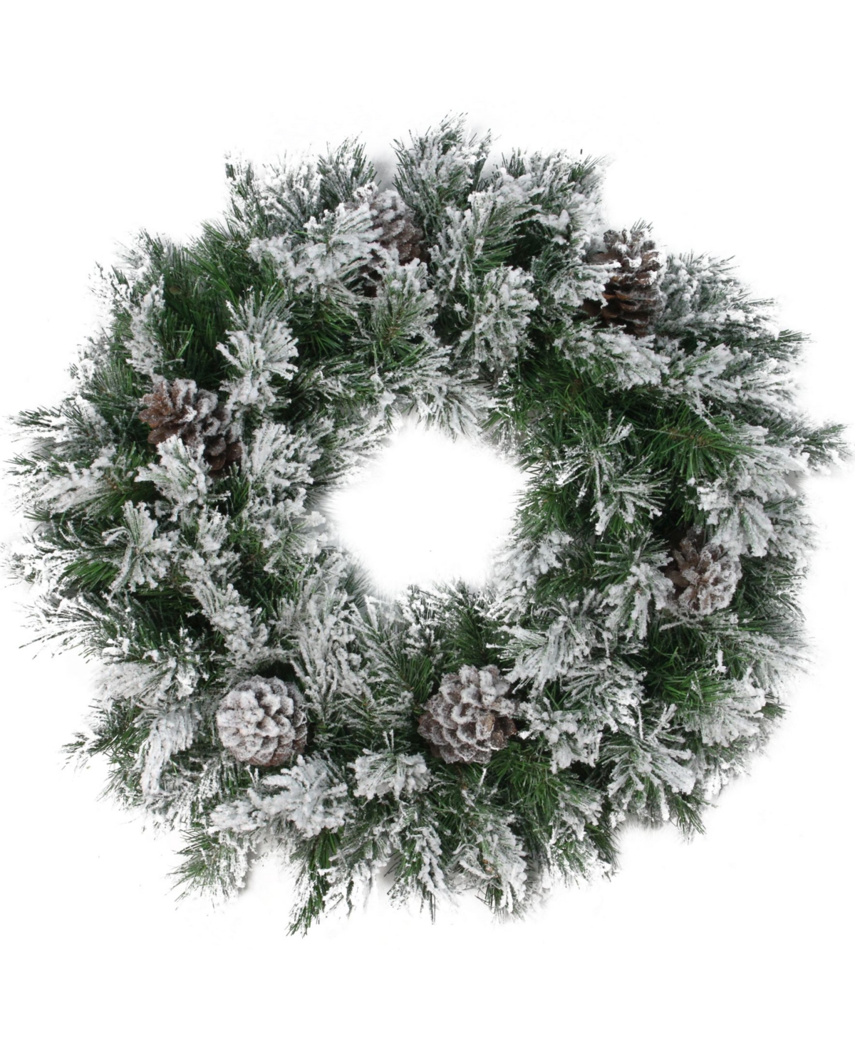 Click here for Northlight 24 Flocked Angel Pine with Pine Cones A... prices