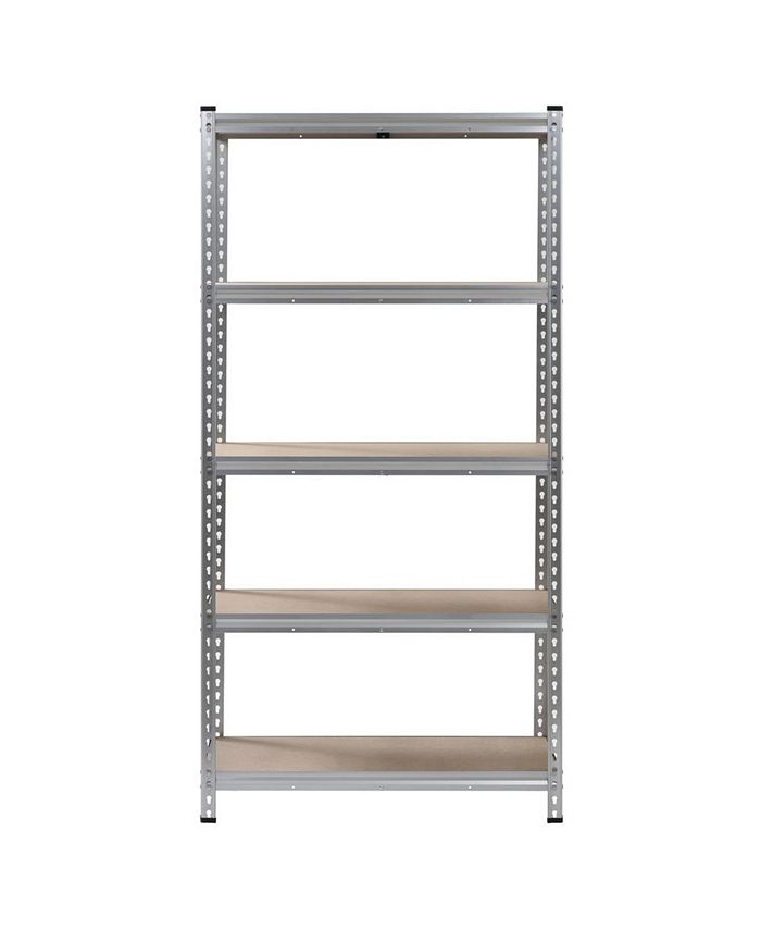 Edsal 5-Shelf Boltless Aluminum Shelving Unit - Macy's