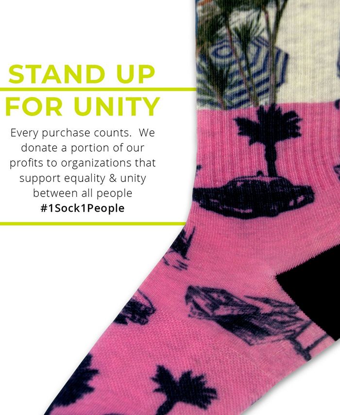 UNISOX Unisex Surf Style Retro Crew Socks - Macy's