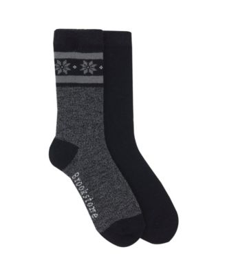 Brookstone Cabin Cozy Sock, 2 Pack - Macy's