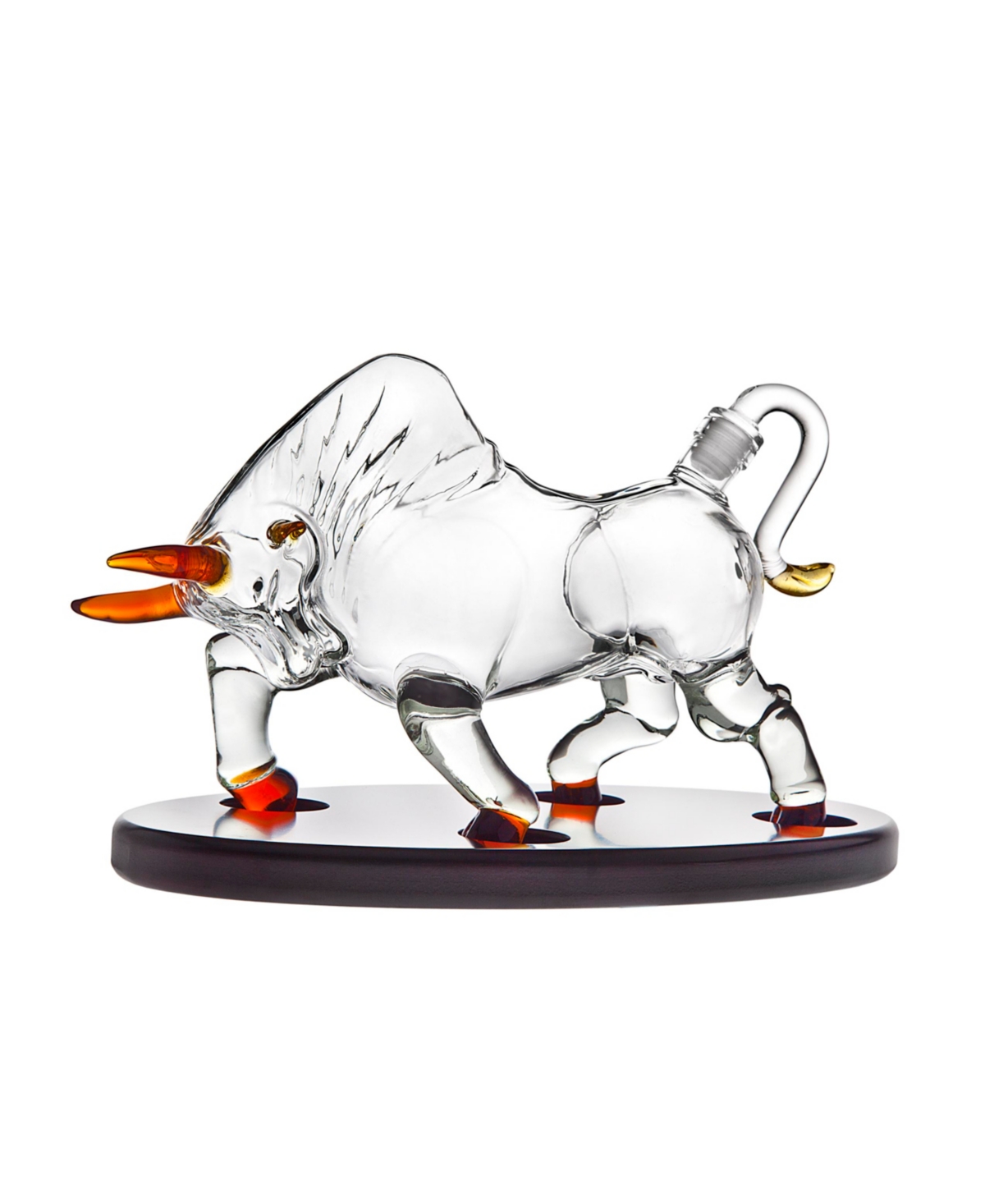 Click here for Godinger Bull Decanter - Clear prices