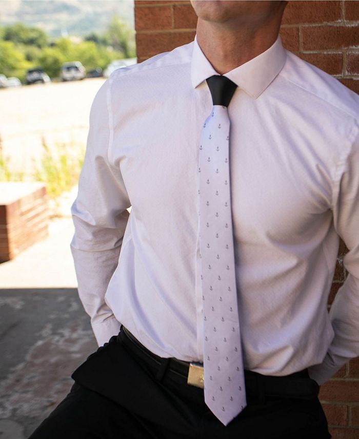 Modern Tie Men's Anchor Patterned - Slim Single Tie - Macy's