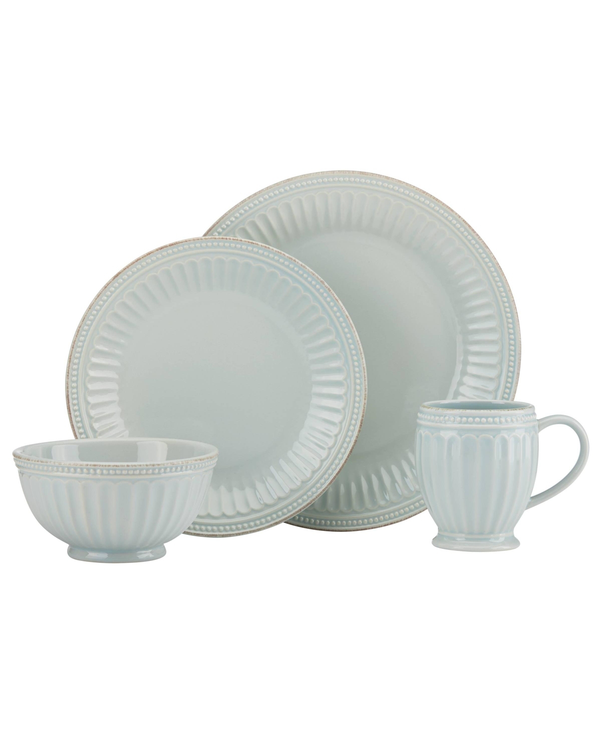 Click here for Lenox French Perle Groove 4-Piece Place Setting -... prices