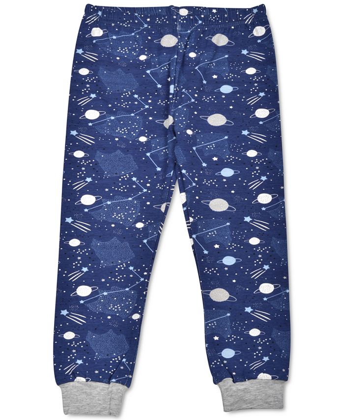 Max & Olivia Toddler Boys 3-Pc. Space Pajamas & Socks Set, Created for ...