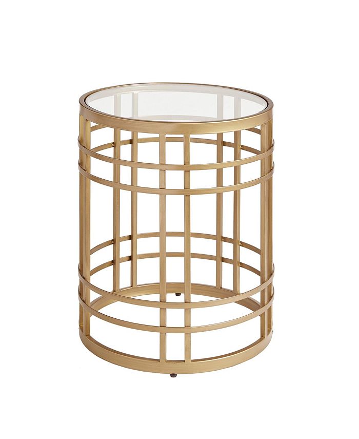 Martha Stewart Collection Martha Stewart Archer Side Table - Macy's