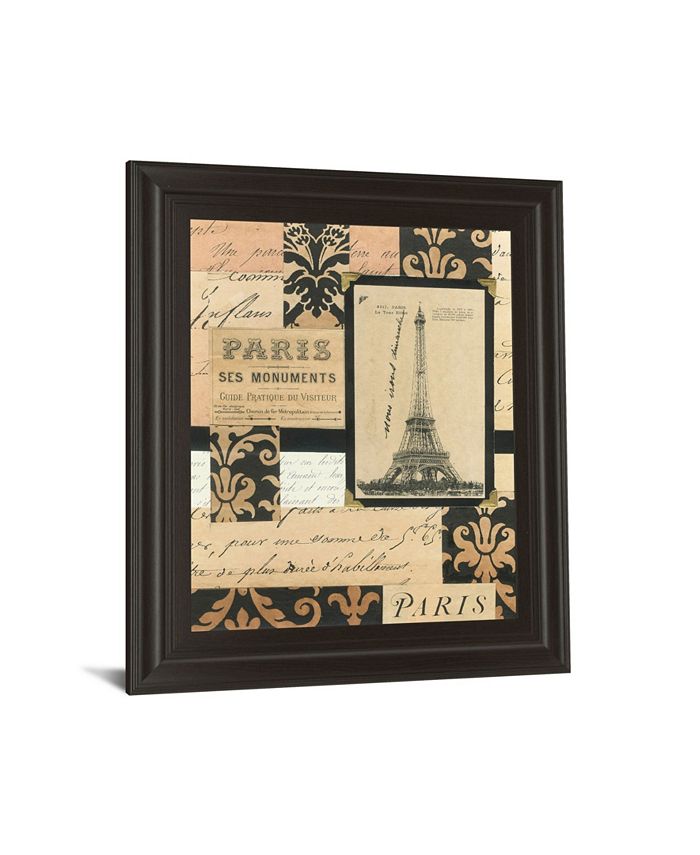 Classy Art Travel Collage I by Gillian Fullard Framed Print Wall Art ...
