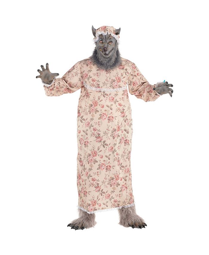 Amscan Grandma Wolf Adult Men's Costume - Plus Size - Macy's