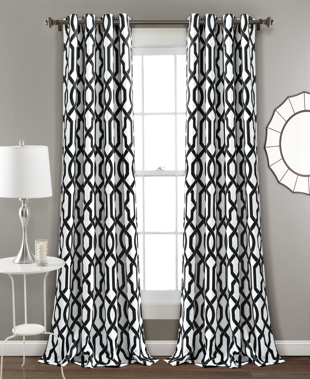Click here for Lush Decor Edward Trellis Light Filtering Window C... prices