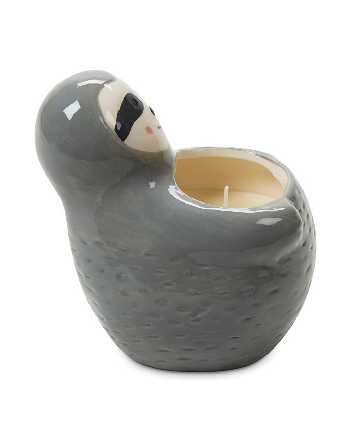 Tri-Coastal Design Sloth Ceramic Candle - Macy's
