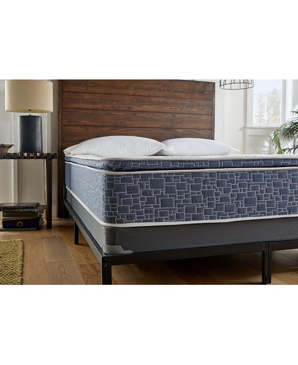 Corsicana American Bedding 12" Hybrid Gel Memory Foam Pillow Top and ...