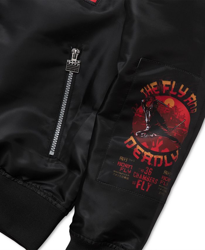 Born Fly Men's Jason Bomber Jacket - Macy's