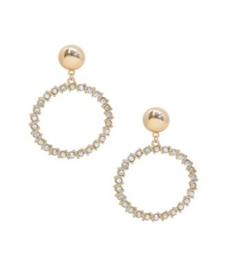 ETTIKA Cyclical Crystal Drop Earrings - Macy's