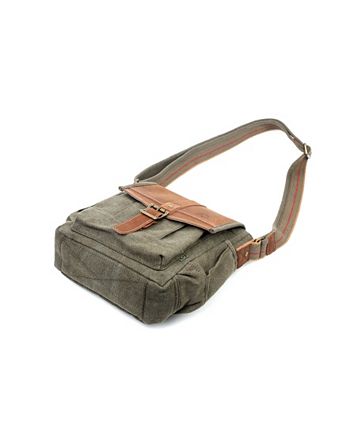 TSD BRAND Turtle Ridge Canvas Crossbody Bag - Macy's