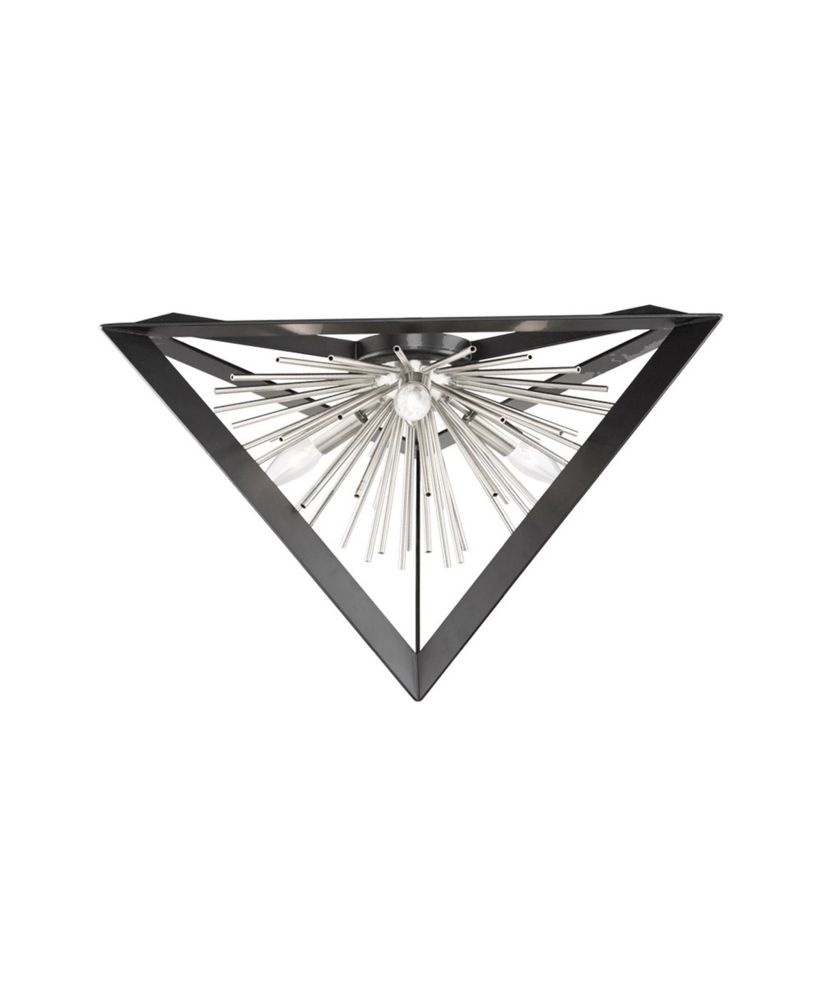Click here for Artcraft Lighting Sunburst Flush Mount - Black prices