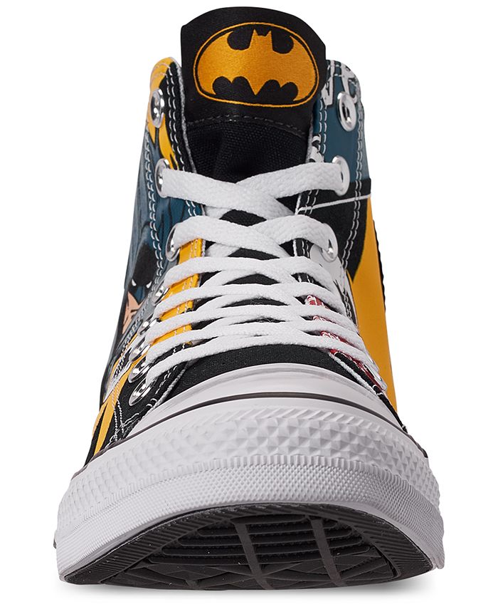 Converse Men's Chuck Taylor All Star Batman High Top Casual Sneakers ...